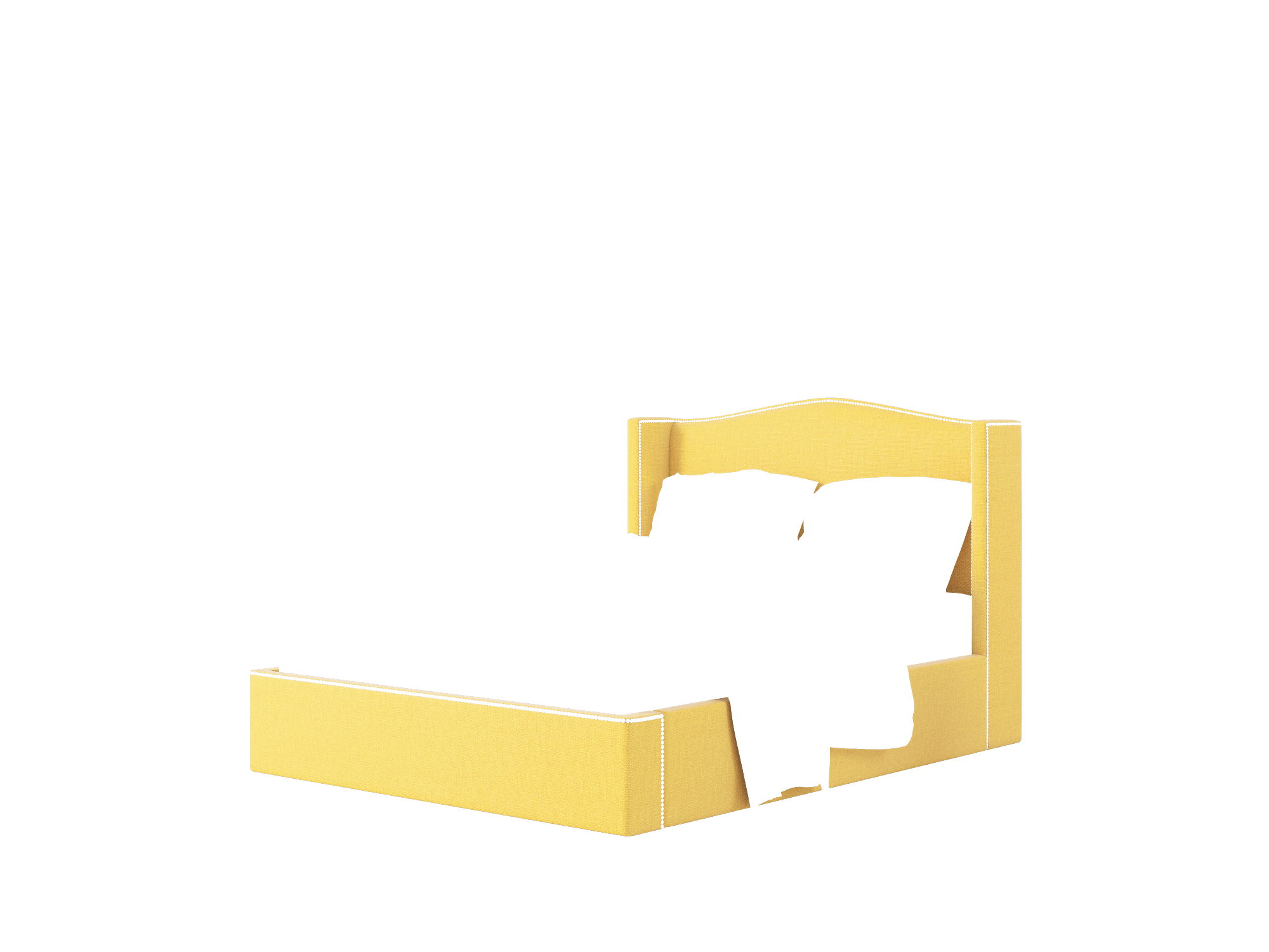 Maya Tess Turmeric Bed - DreamSofa