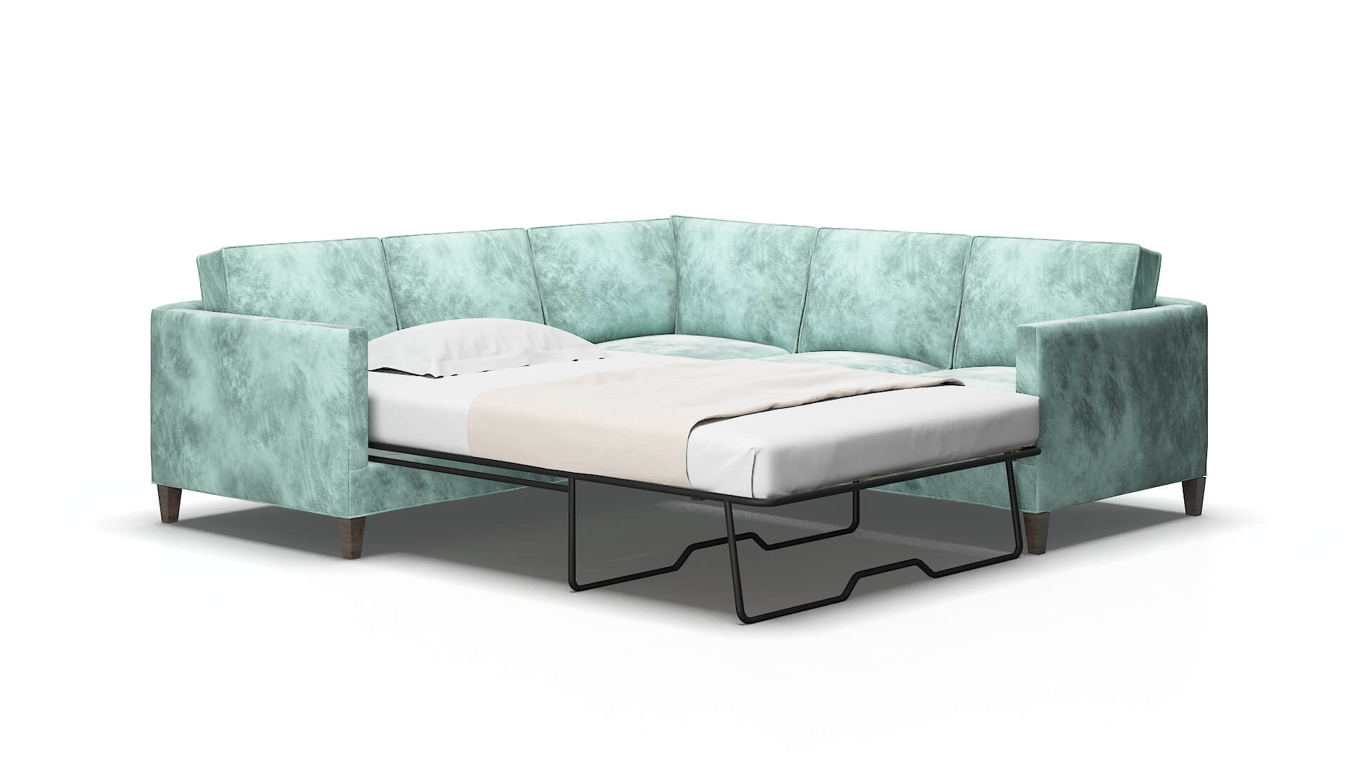 Alps Buzz Sky Sectional Sleeper - DreamSofa