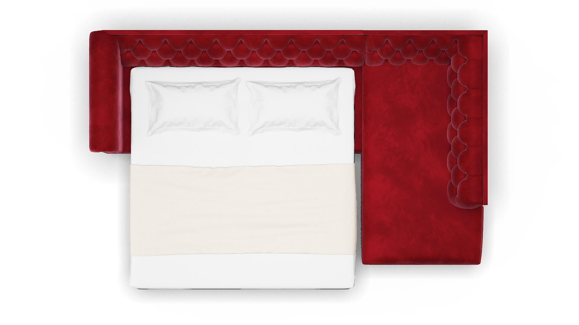 Athens Royale Ruby Panel Sleeper - DreamSofa