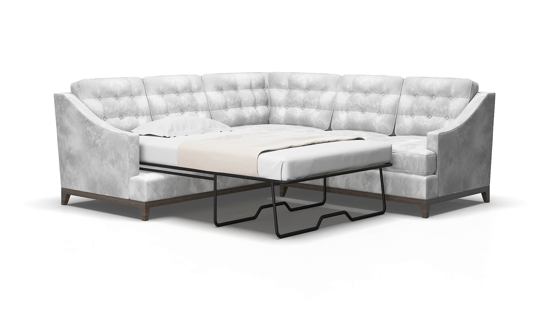 Geneva Loft Snowfall Sectional Sleeper - DreamSofa