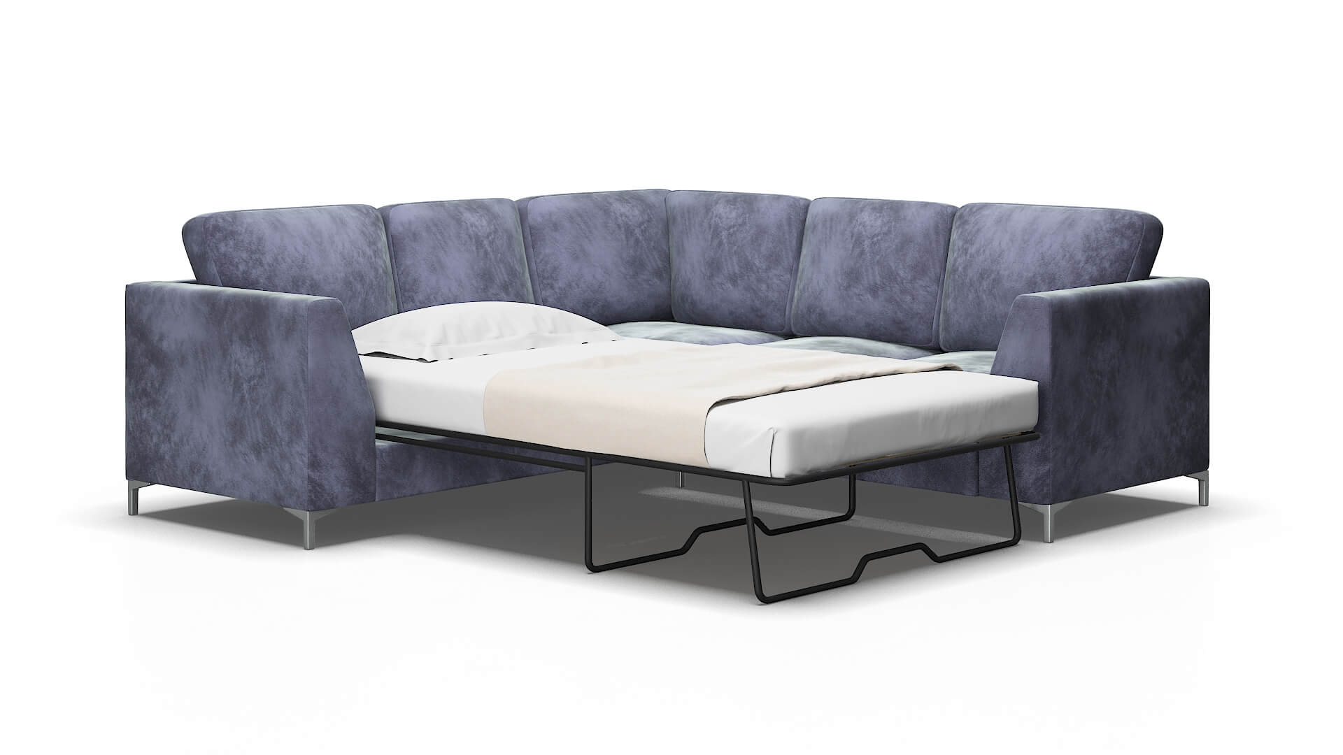 Royal Buzz Coal Sectional Sleeper - DreamSofa