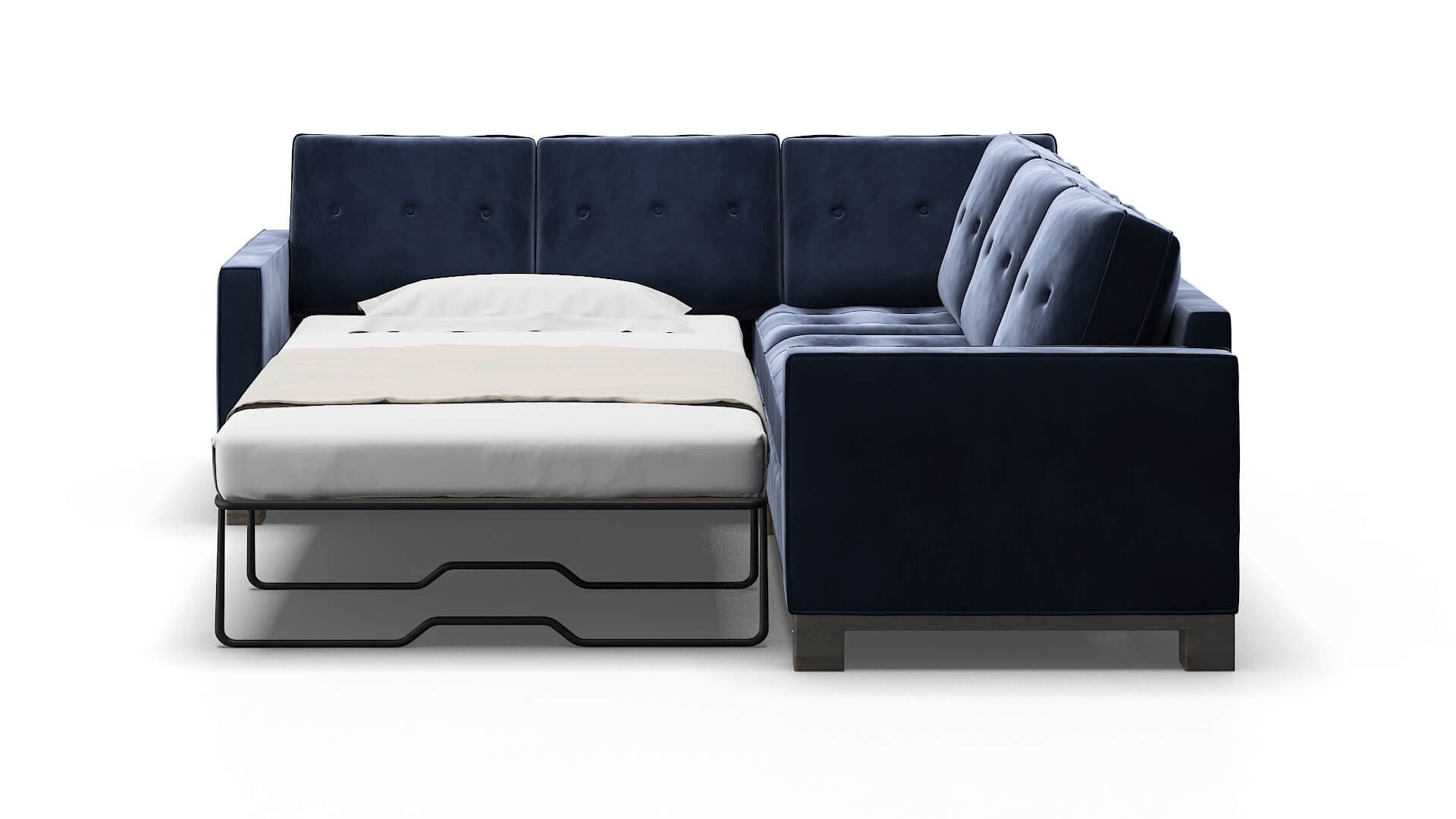 Syros Royale Cobalt Sectional Sleeper - DreamSofa